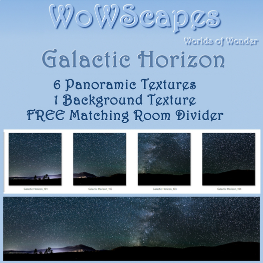Second Life Marketplace - Galactic Horizon With Free Divider